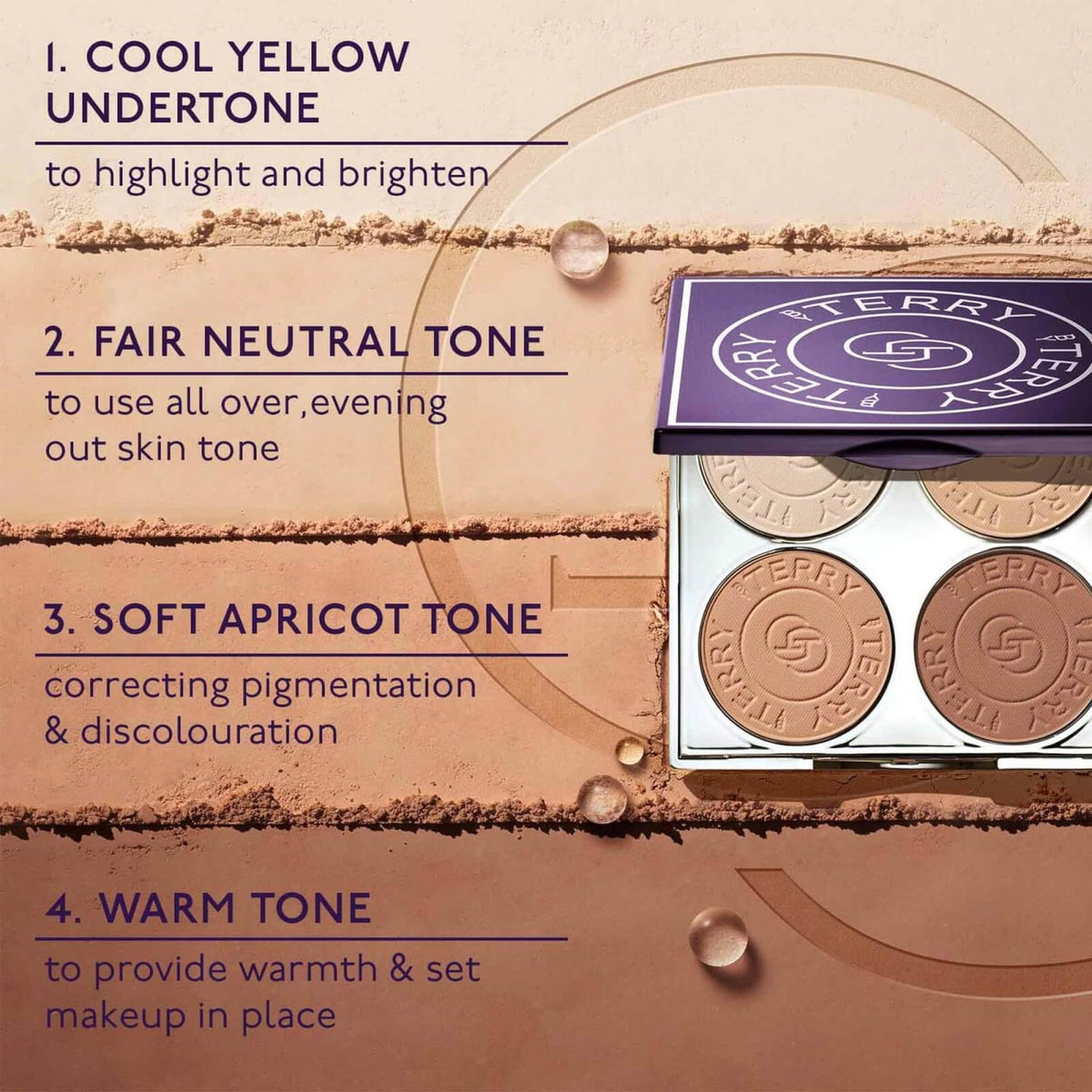 Hyaluronic Hydra-Powder Palette N2. Medium To Warm – Private Edition ...